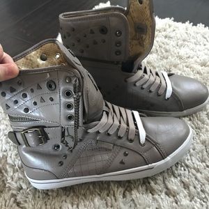 Pastry Shoes | Black Convertible Hitop Sneakers Size 95 | Poshmark